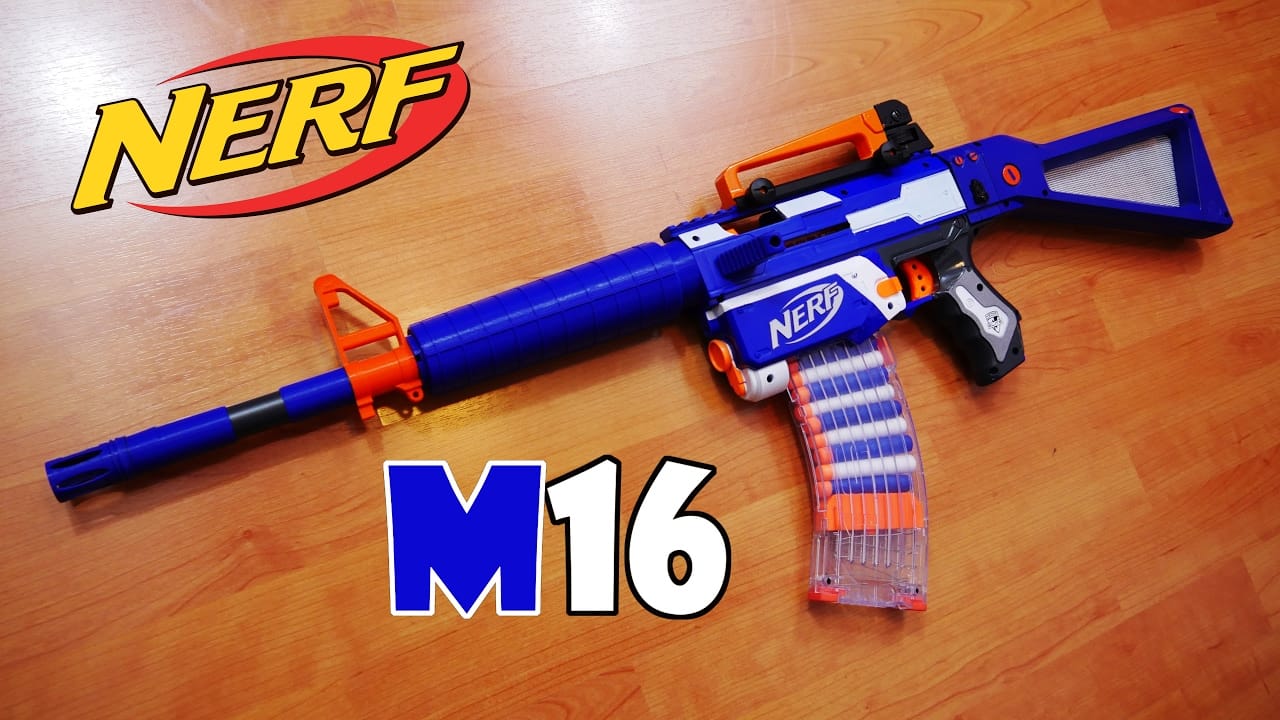 [REVIEW] Nerf M16 Blaster | Cosmetic Kit by TERIN - Mac B Paris
